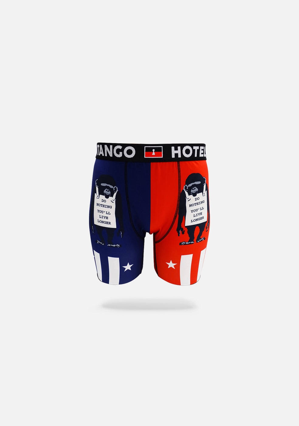 Brandalised Banksy Do Nothing Monkey Boxer Brief – Tango Hotel Collection